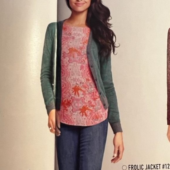 CAbi | Tops | Cabi Small Printed Jubilee Top | Poshmark